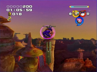 Bugs em Sonic Heroes