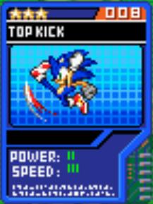 Skill Cards Sonic