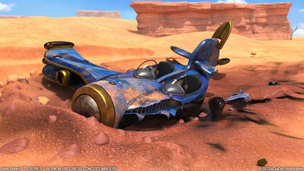 Novo trailer de Sonic Toon & Concept Art de Sonic Boom - Power Sonic