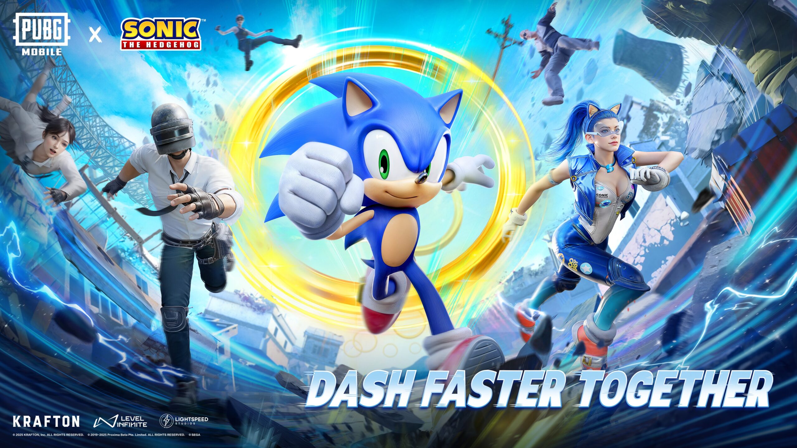 Colaboração do Sonic com o PUBG Mobile anunciada - Power Sonic